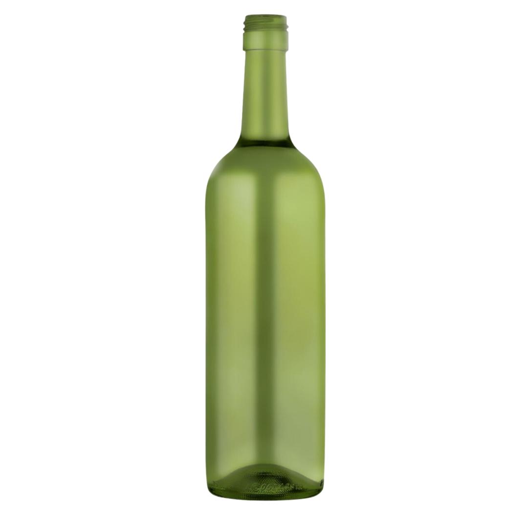 GARRAFA VINHO 750ML - ROSCA 30MM SCREWCAP - VERDE - Acqua Embalagens